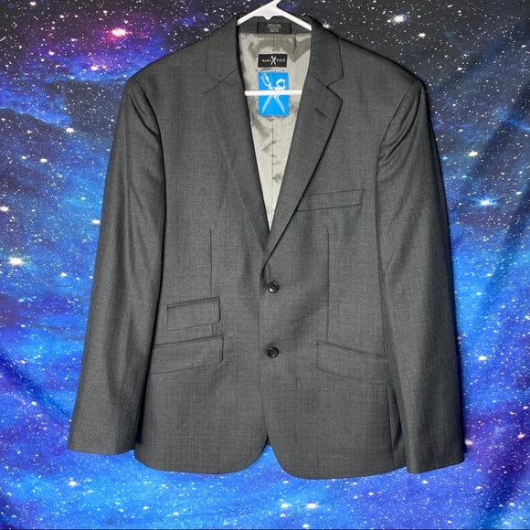 Marc Ecko | Suits & Blazers | Marc Ecko Gray Suit Jacket | Poshmark